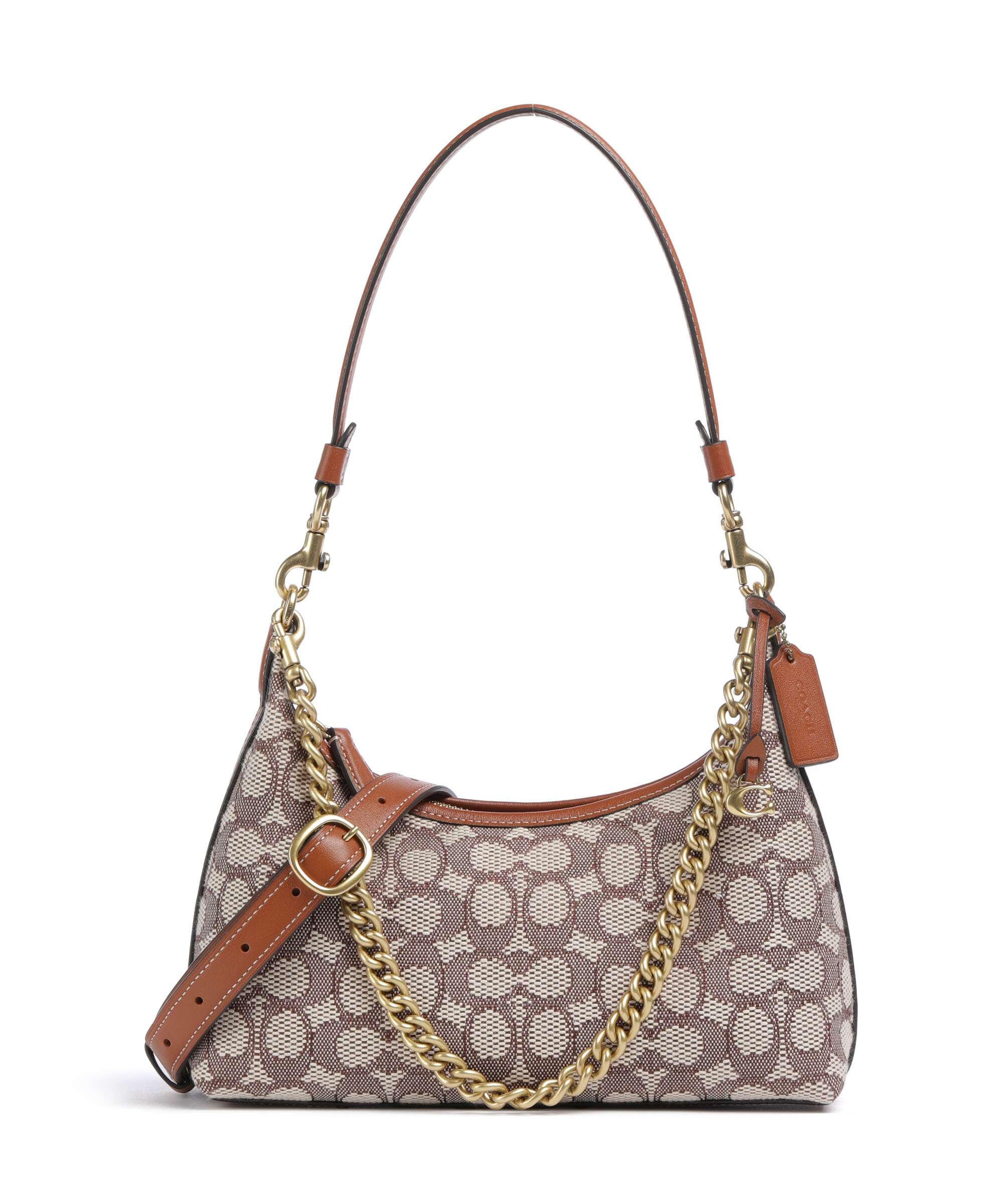 Coach Juliet Signature Jacquard 25 Shoulder bag fabric cocoa/burnished ...