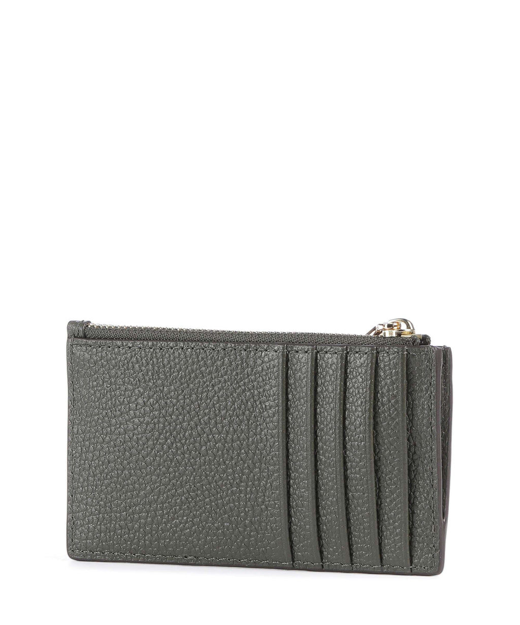 Michael Kors Jet Set Credit card holder grained cow leather ivy ...