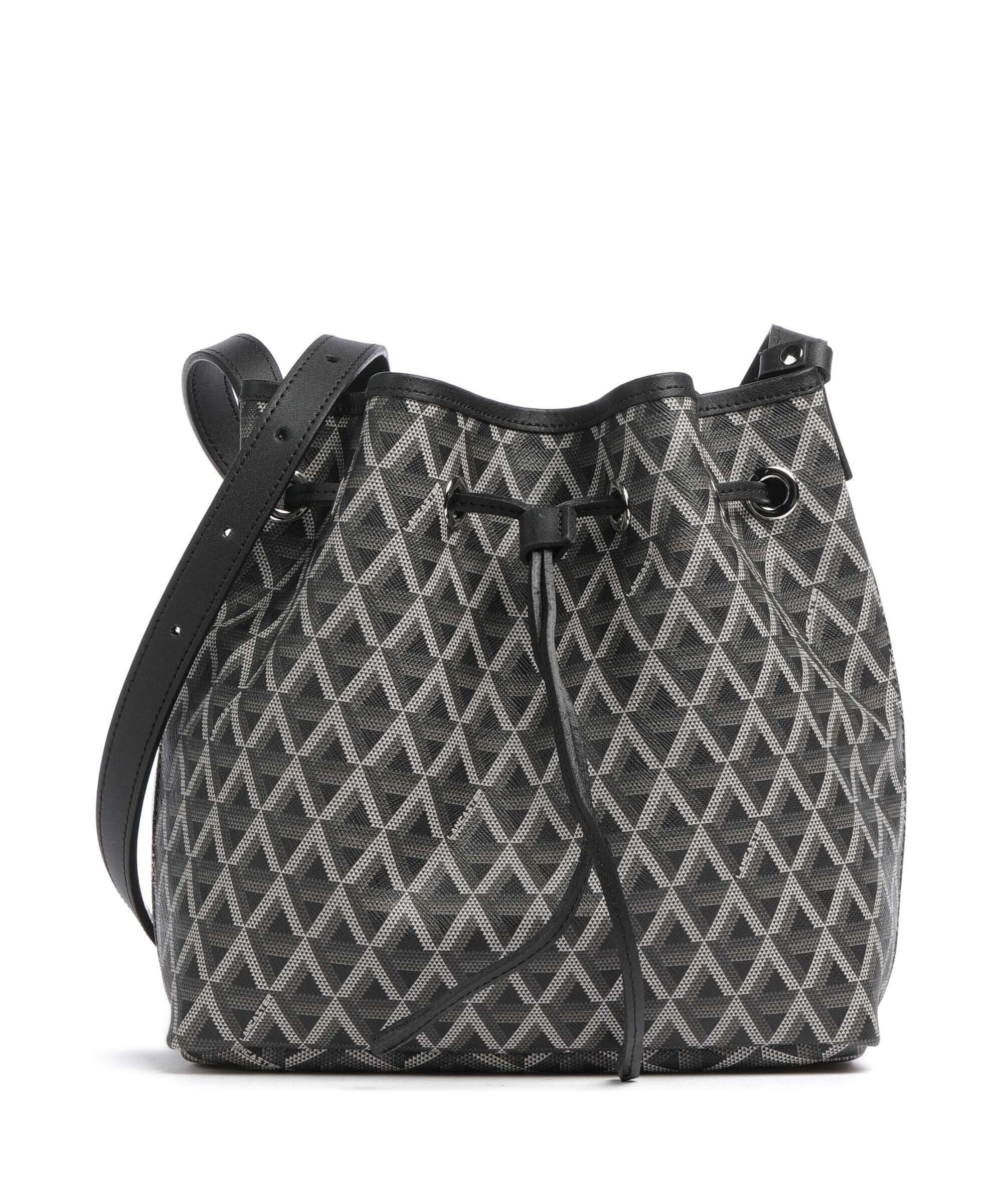 Lancaster Ikon Bucket bag imitation leather noir - 418-01-NOIR – WARDOW