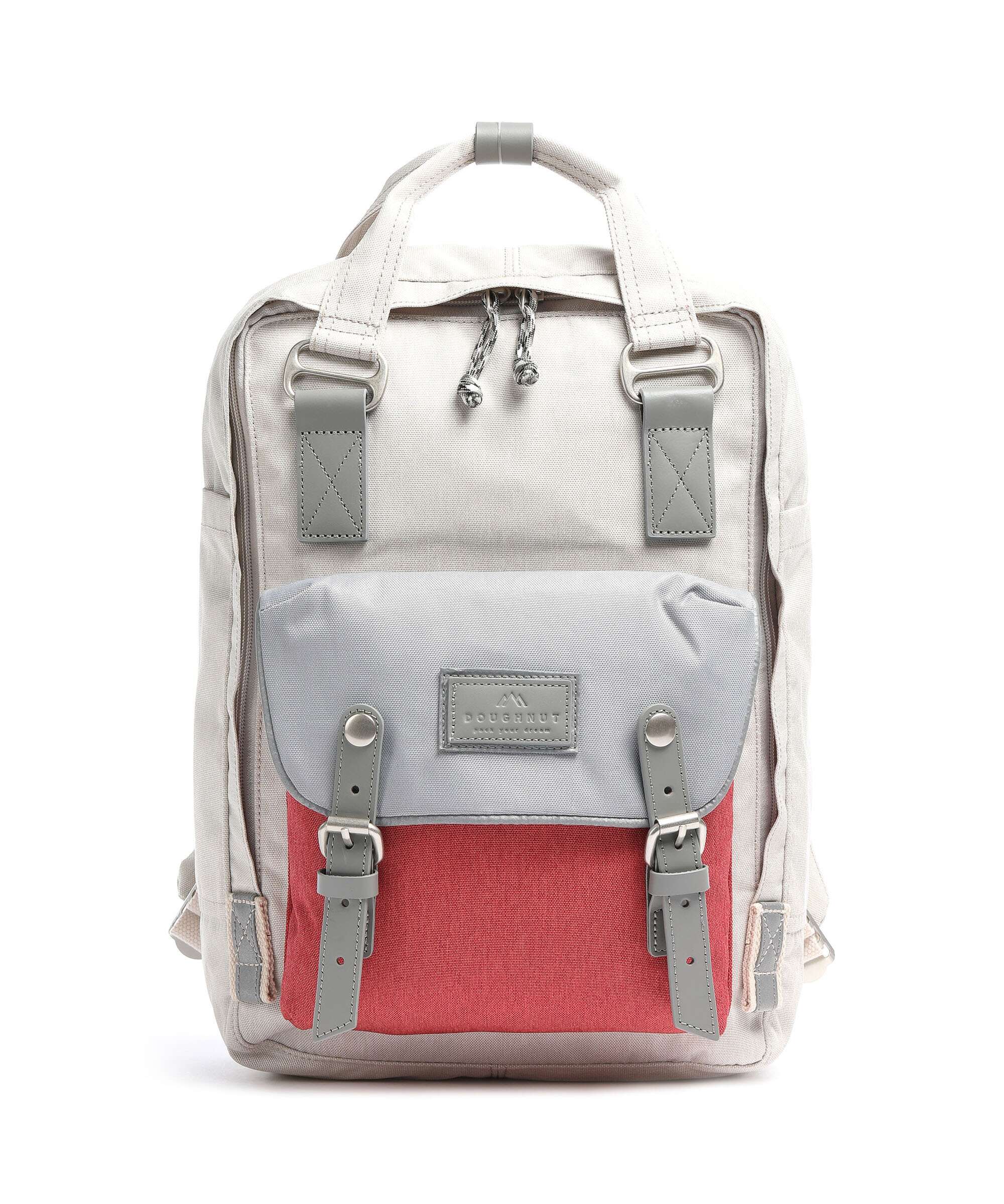 Doughnut Macaroon Backpack 14″ nylon stone/light grey - d010spc-0807-f ...