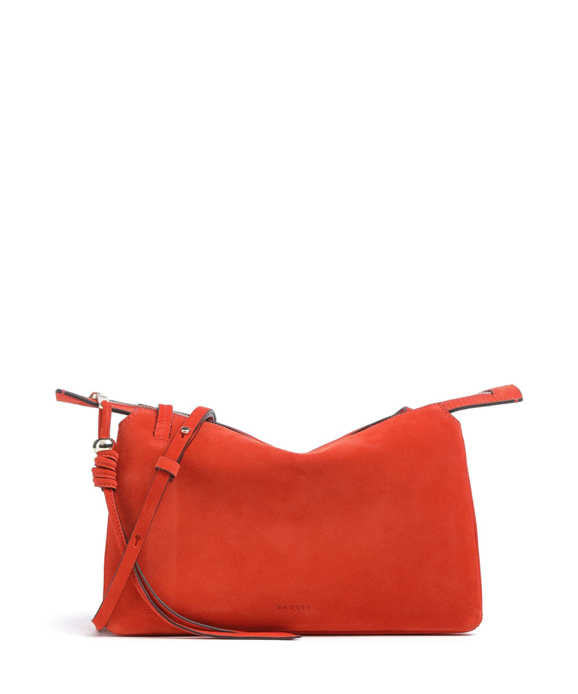 Radley London The Romilly Crossbody bag brushed cow leather coral ...