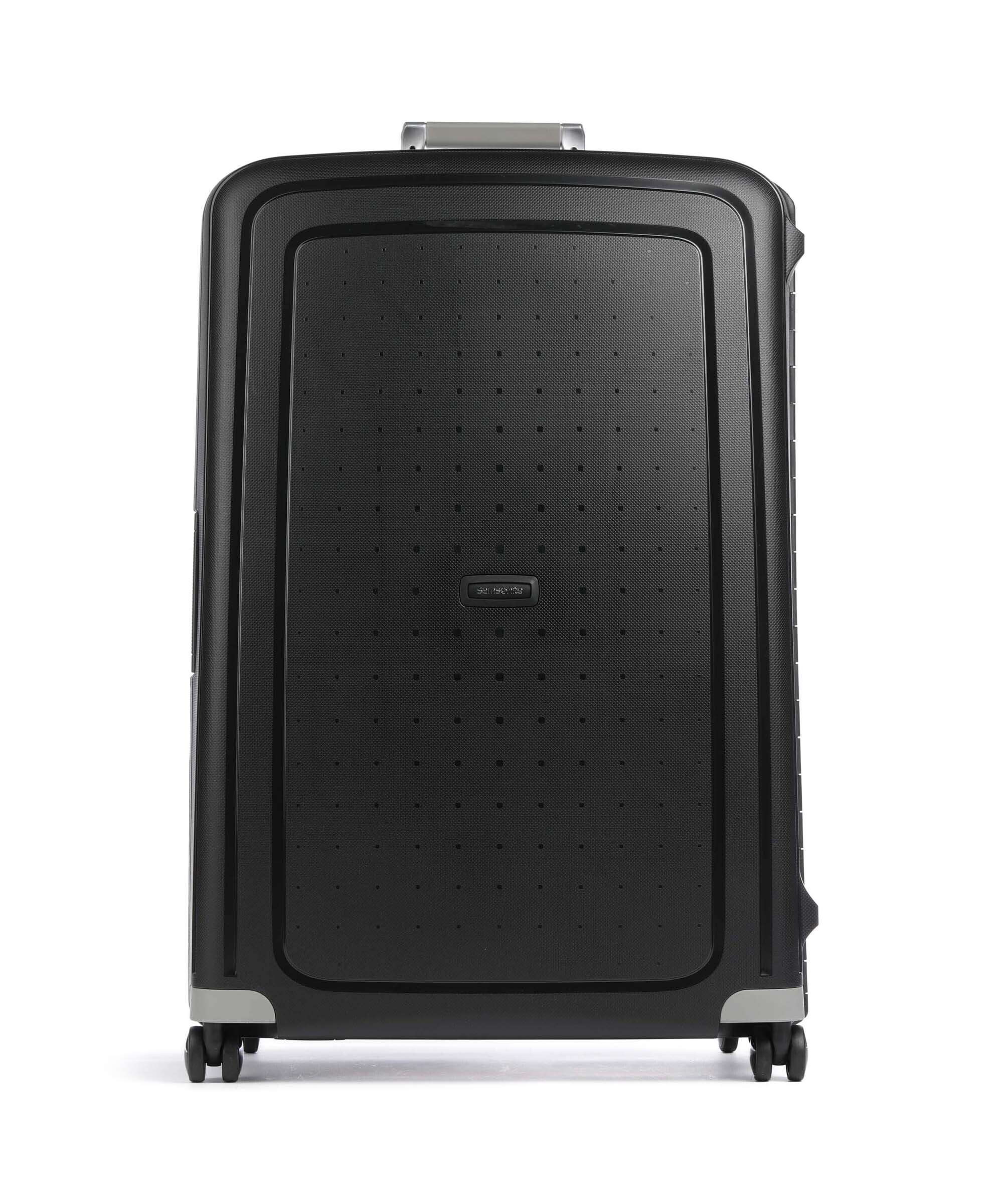 Samsonite S'Cure Spinner (4 wheels) black 81 cm - 59244-1041 – WARDOW