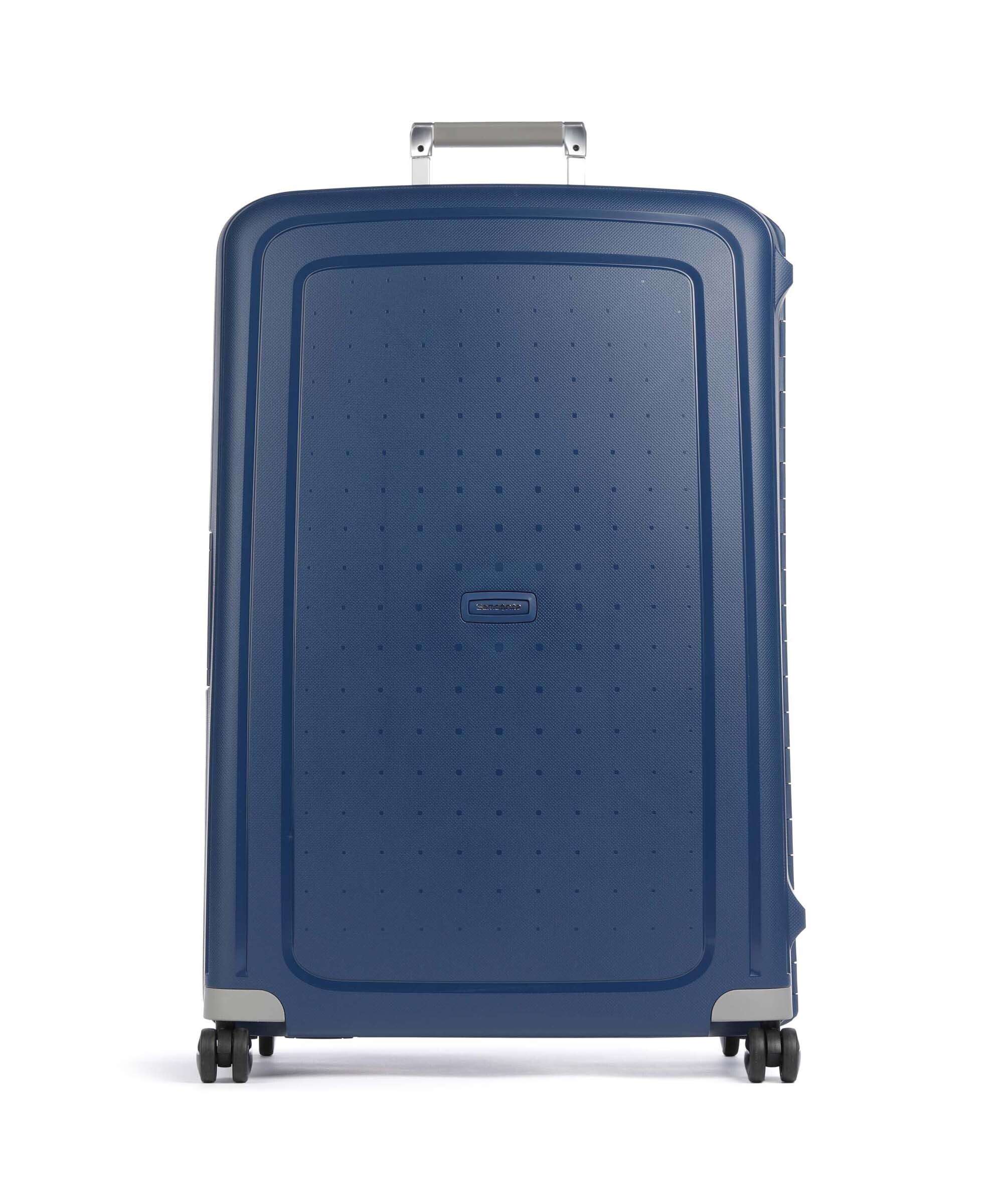 Samsonite S'Cure Spinner (4 wheels) dark blue 81 cm - 59244-1247 – WARDOW