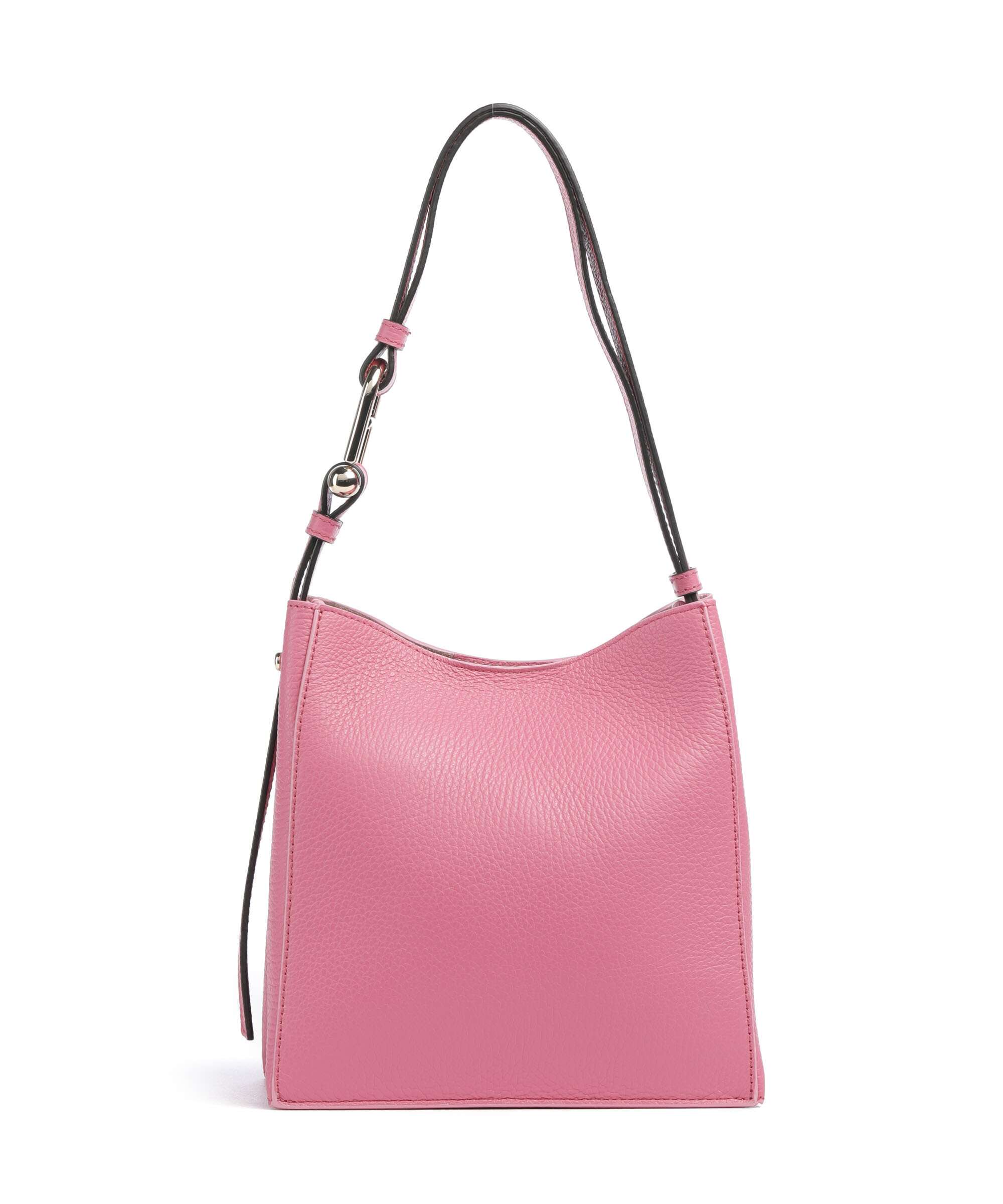 Furla Nuvola Mini Hobo bag grained calfskin flamingo - WB01373-HSF000 ...