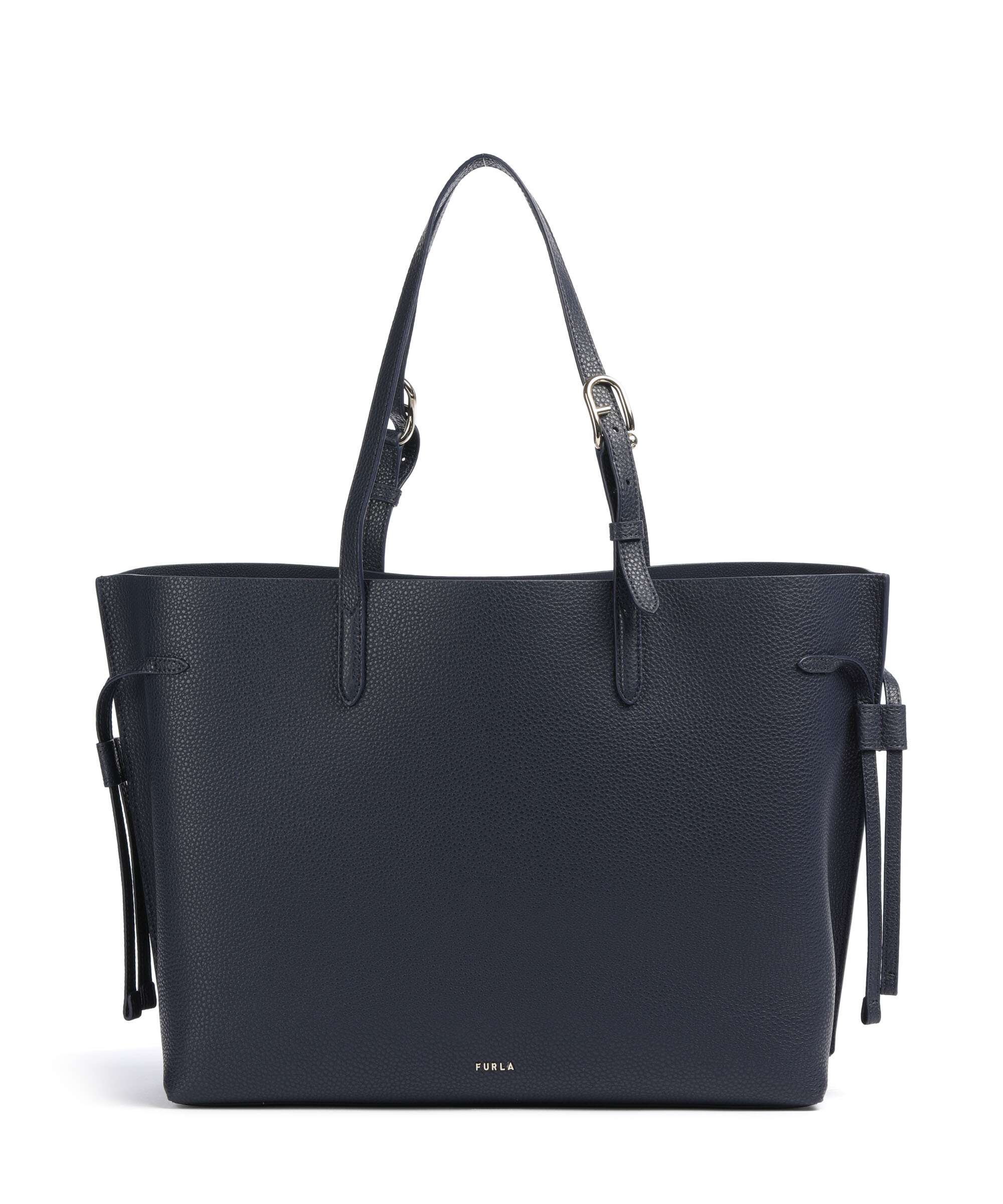 Furla Ava L Tote bag grained leather blu reale - WB02001-BX4329-4858S ...