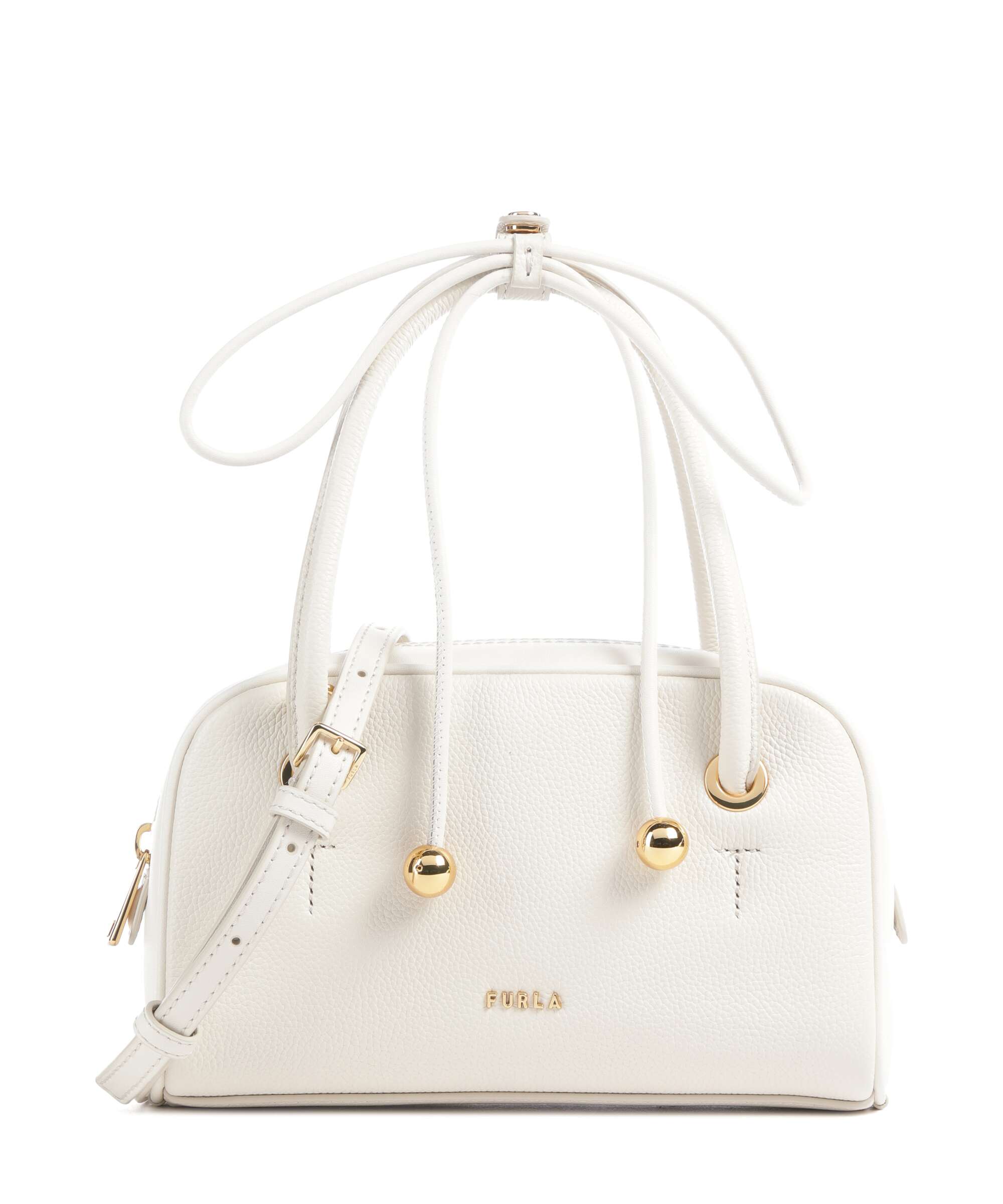 Furla Poppy Mini Handbag grained leather panna - WE00915-BX4573-PNN00 ...