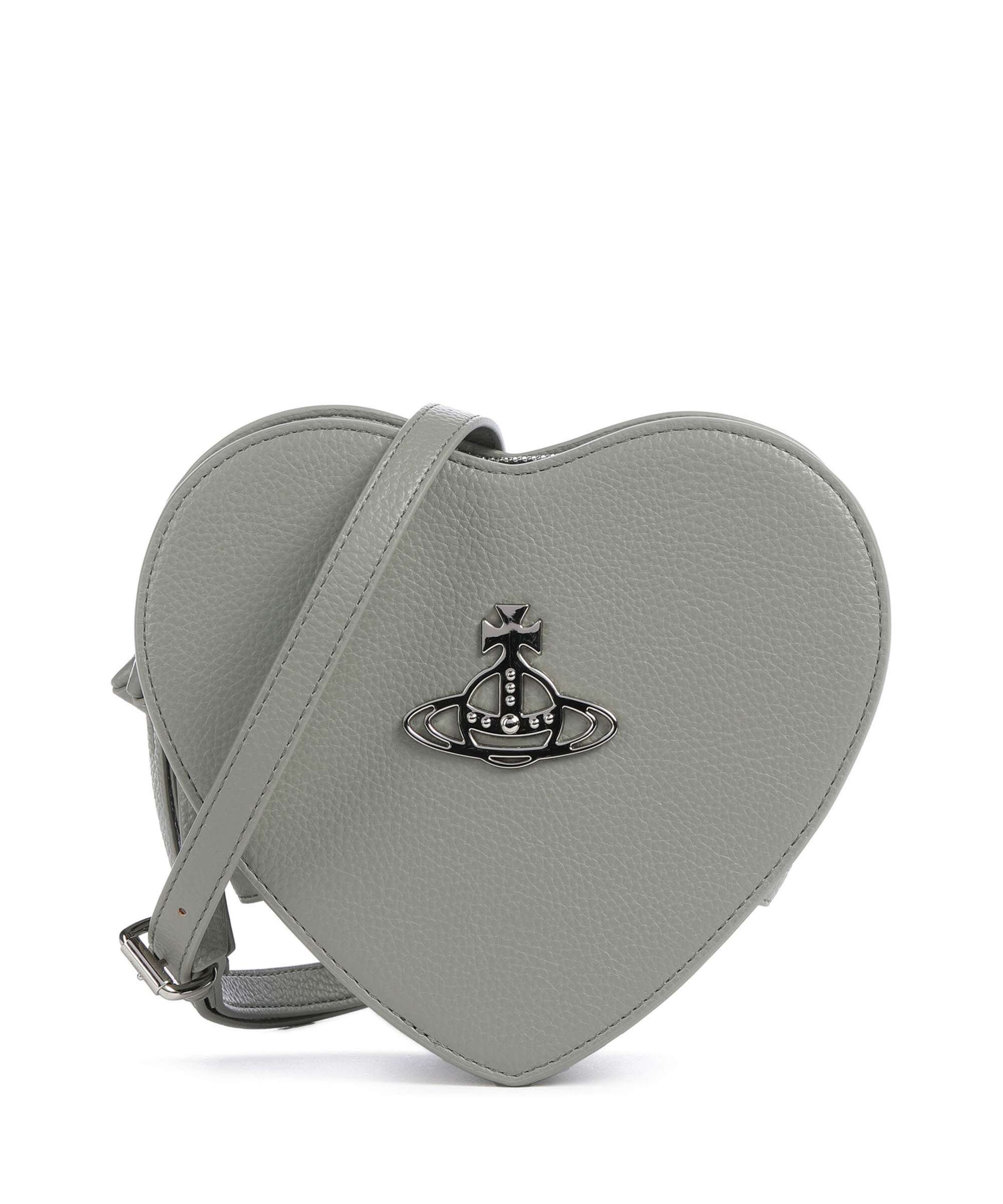 Vivienne Westwood Louise Heart Re-Vegan Grain Crossbody bag recycled ...