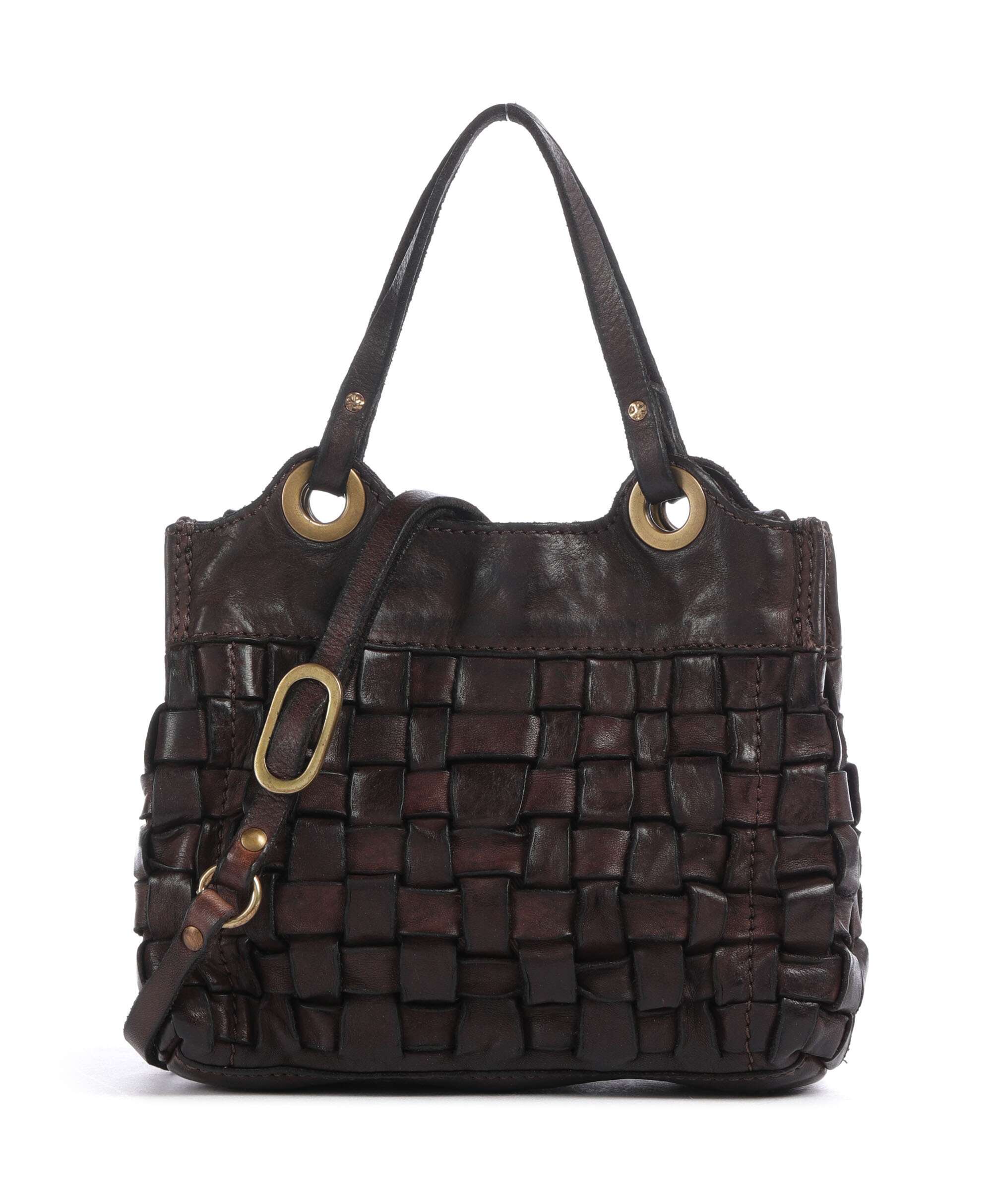 Campomaggi Crossbody bag fine grain cow leather moro ...